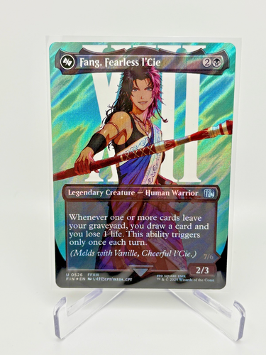 Fang, Fearless l'Cie SURGE FOIL!!! (Borderless) Final Fantasy NM | eBay
