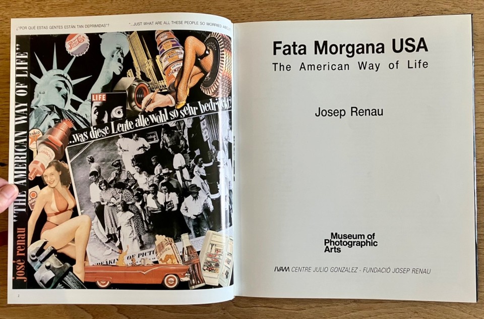 Fata Morgana, USA: The American Way of Life by Josep Renau 1989 ...