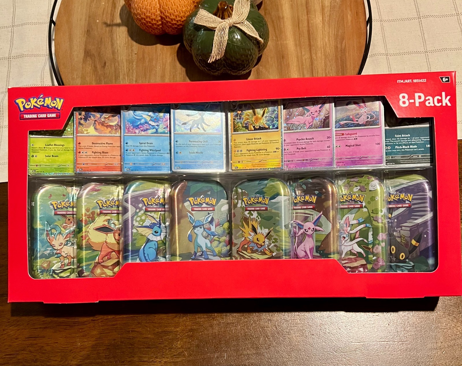 Costco Prismatic Evolutions 8-Pack Mini Tins | eBay