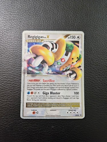 Regigigas Lv.X [MP] - Pokemon Card Game (#DP30 Diamond & Pearl) Black ...