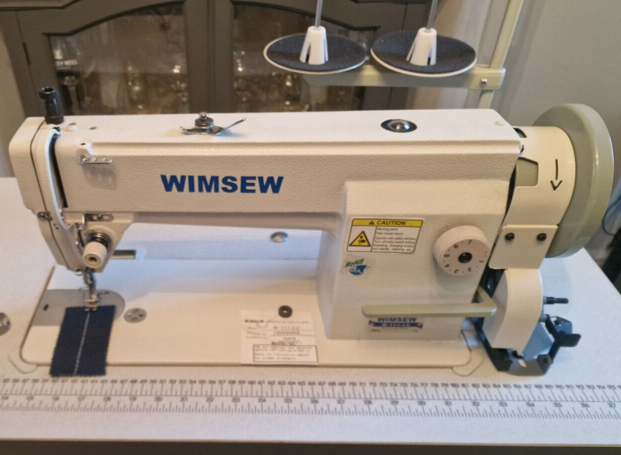 New Heavy Duty WIMSEW W111 INDUSTRIAL SEWING MACHINE Large Compacity ...