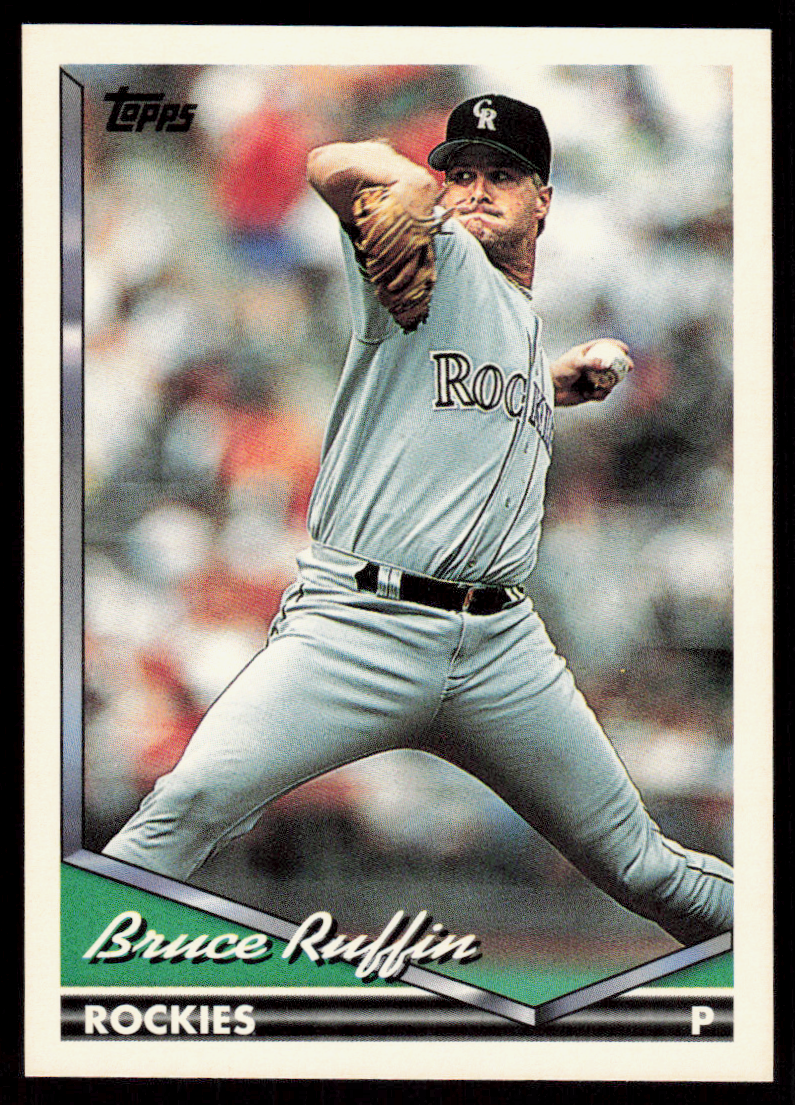 1994 Topps 407 Bruce Ruffin Colorado Rockies | eBay