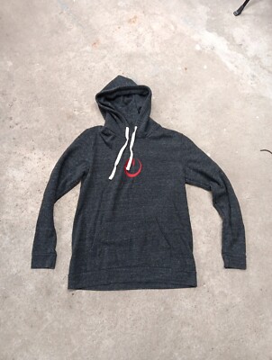 Origin Maine Hoodie Men's Large Heather Grey Made In USA Drawstring ...