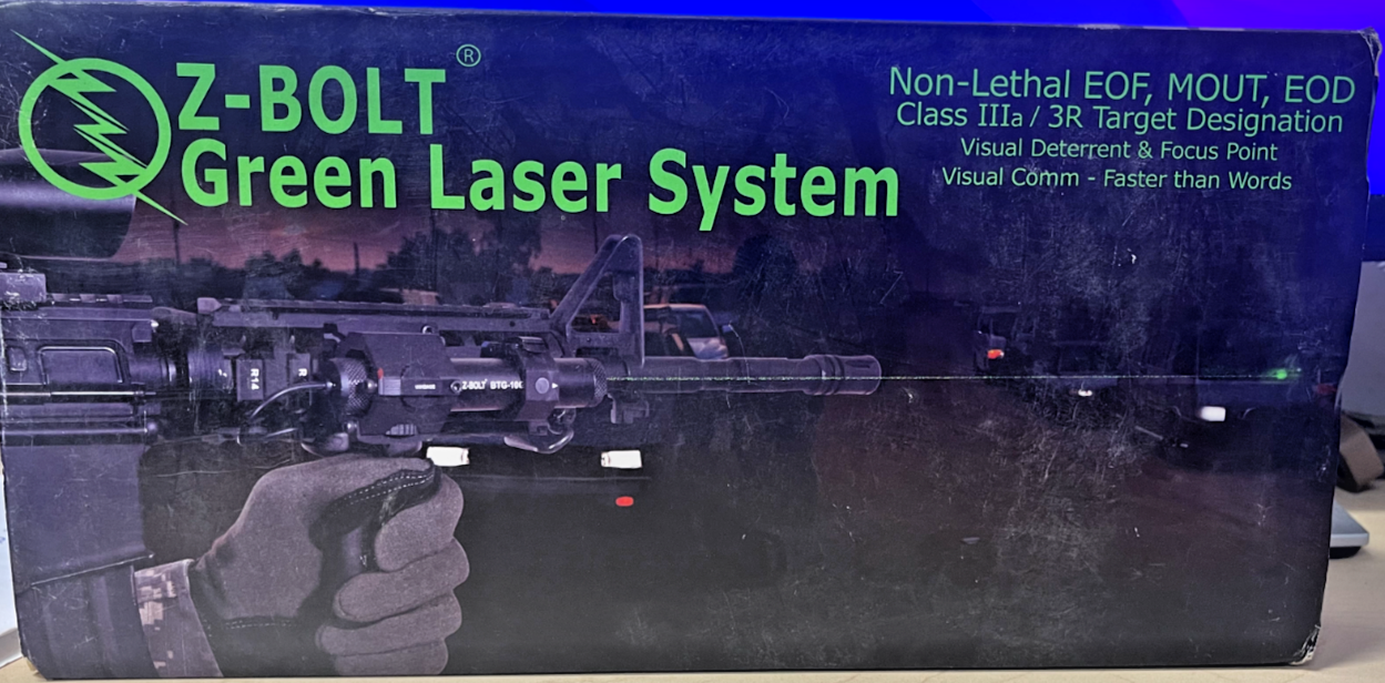 Z-BOLT BTMK-2S WEAPON MOUNTED GREEN LASER SYSTEM | eBay