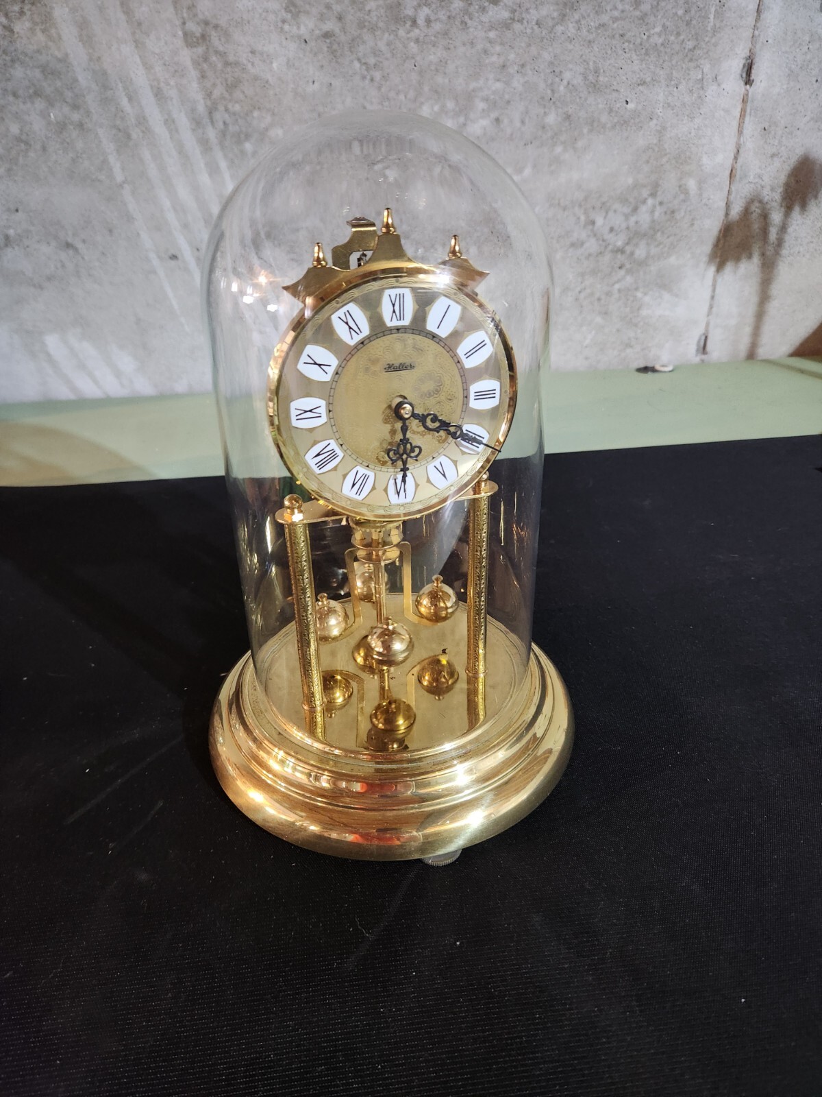 Vintage Germany Haller Anniversary/Dome Clock 400 days | eBay