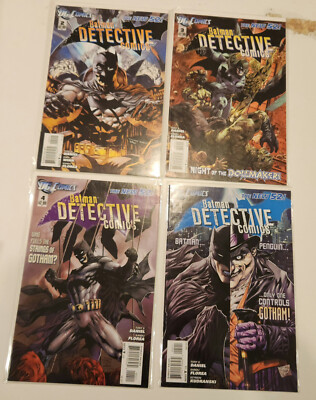 DETECTIVE COMICS #2,3,4,5 LOT of 4 ISSUES NMINT BATMAN DC COMICS NEW 52 ...