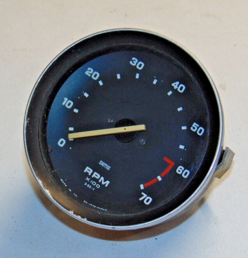 1973-75 Triumph Spitfire Smiths RN1326/00as Tachometer Straps-Nice ...