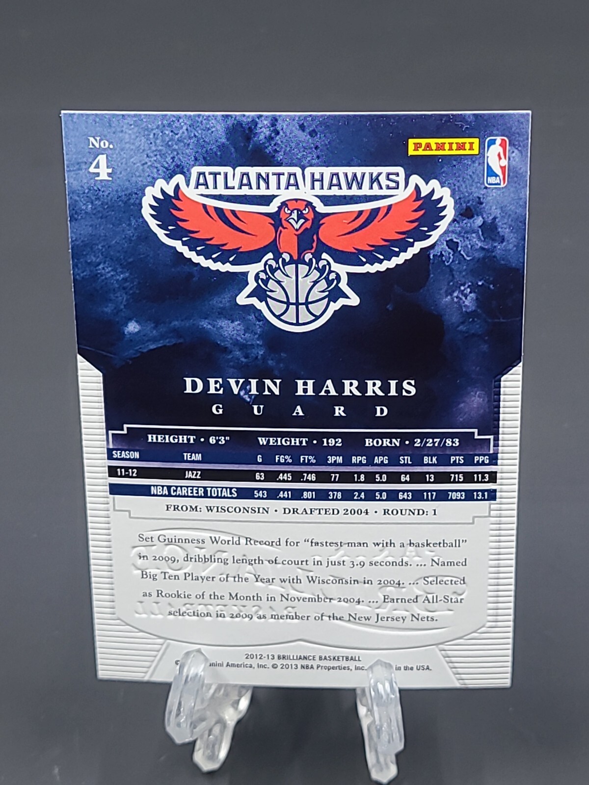 2012-13 Panini Brilliance - #4 Devin Harris for sale online | eBay