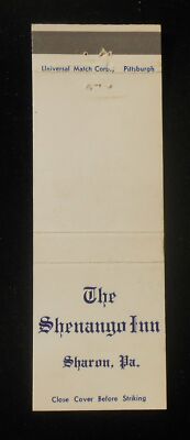 1960s Universal Match The Shenango Inn Sharon PA Mercer Co Matchbook | eBay