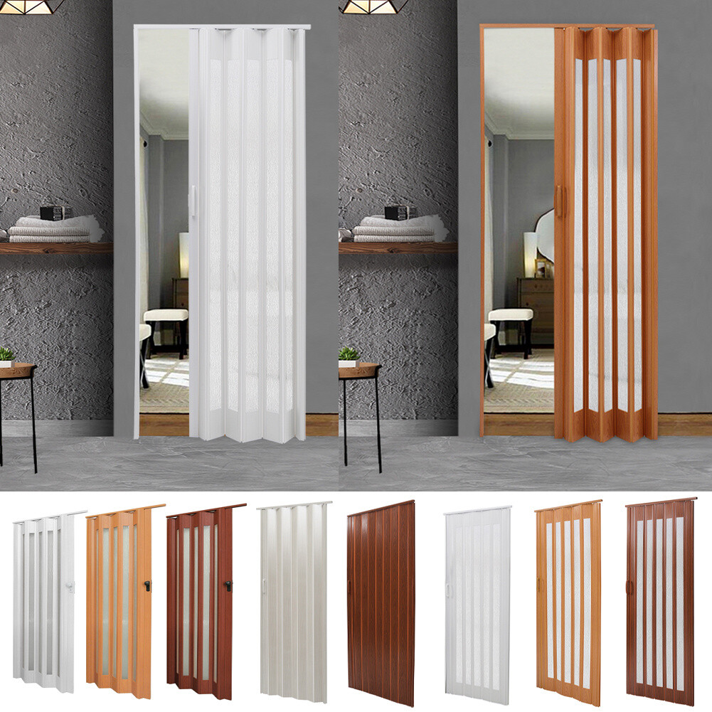 Residential Accordion Room Dividers HOMCOM 5.6ft Folding Room Divider,