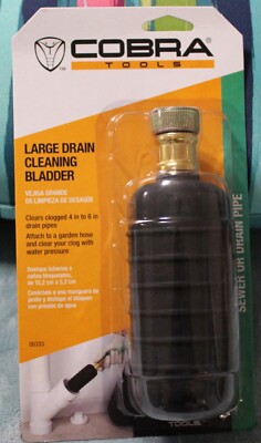 Cobra Tools - Large Drain Cleaning Bladder - 00333 v121b - NEW | eBay