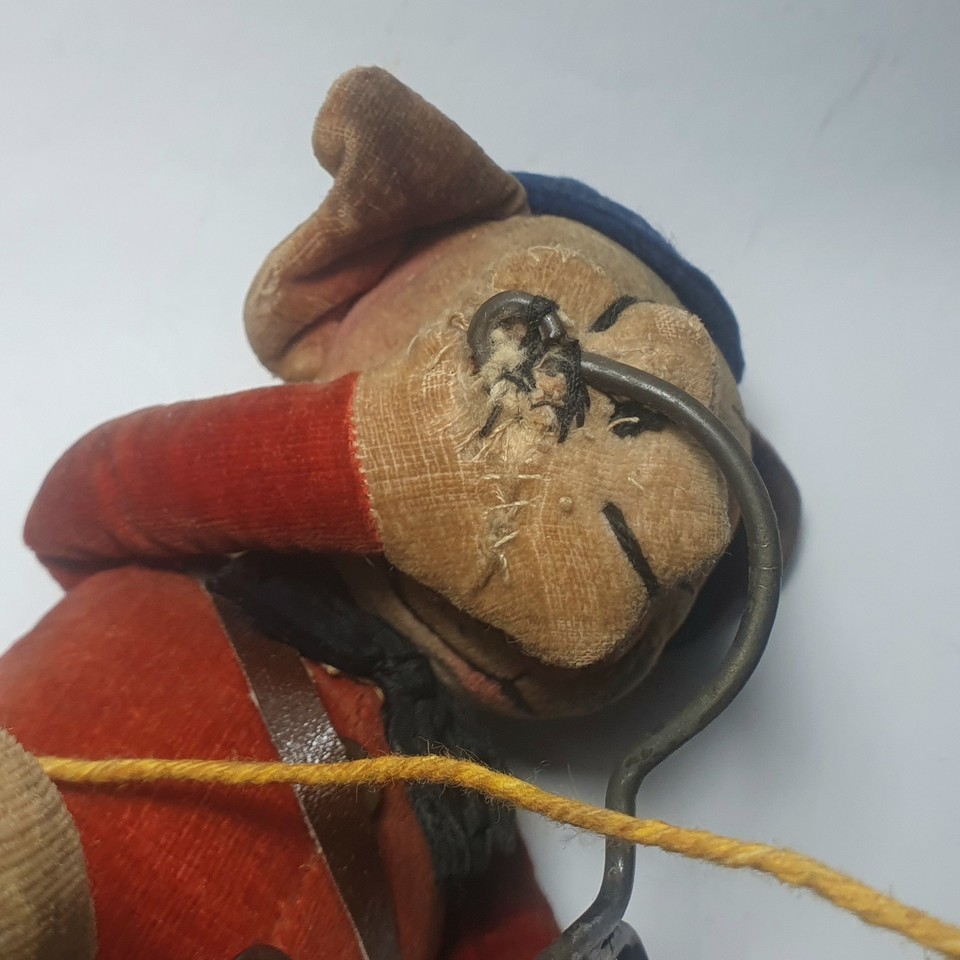 X-Rare British 1920’s Chad Valley Velvet Tango Bonzo Dog on Trike No ...