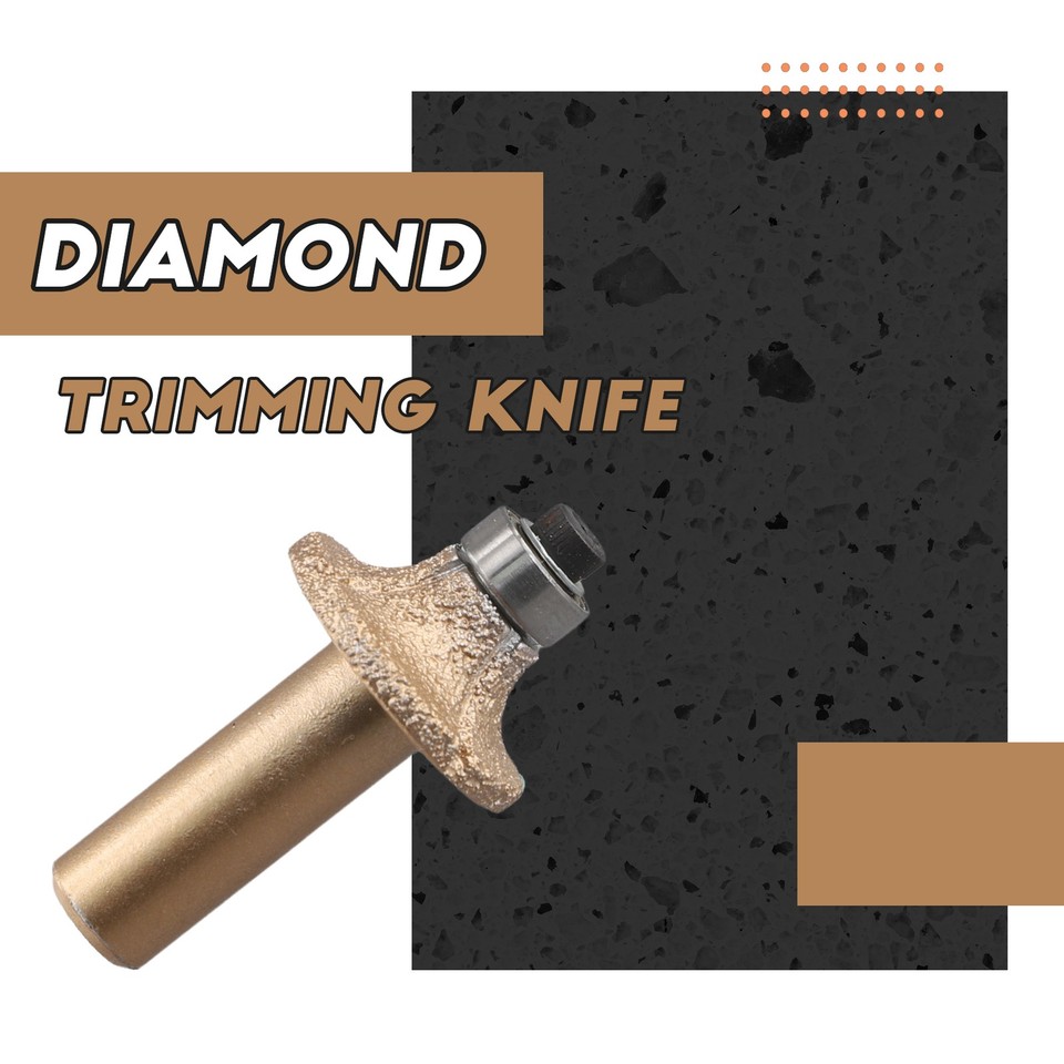 Marmor 31Mm Durchmesser Bullnose Diamant Profil Rad FräSer O8R52049 | eBay