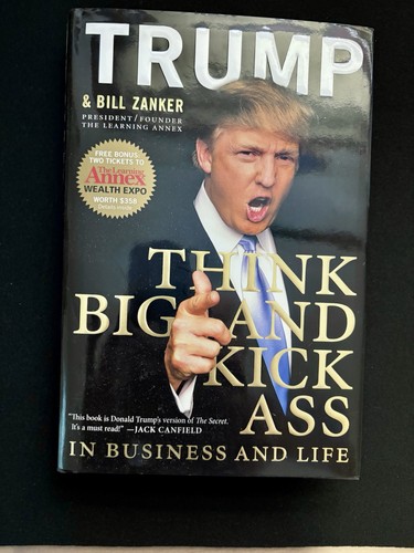 President Donald Trump Signed “Think Big “ Book PSA Cert AI12618 | eBay
