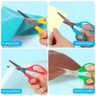 50 Pack Kids Scissors, 5 Inch Scissors Bulk for School, Blunt Tip ...