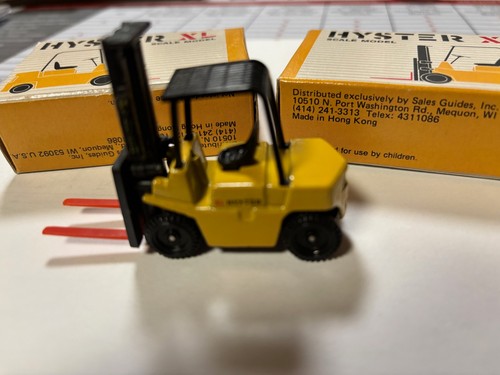Hyster XL Scale Model Forklift Truck Sales Guides Inc. WI Adult ...