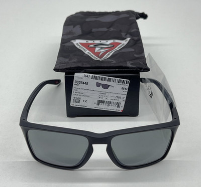 OAKLEY SYLAS 9448-0857 - PRIZM GRAY POLARIZED LENSES, MATTE BLACK FRAME ...