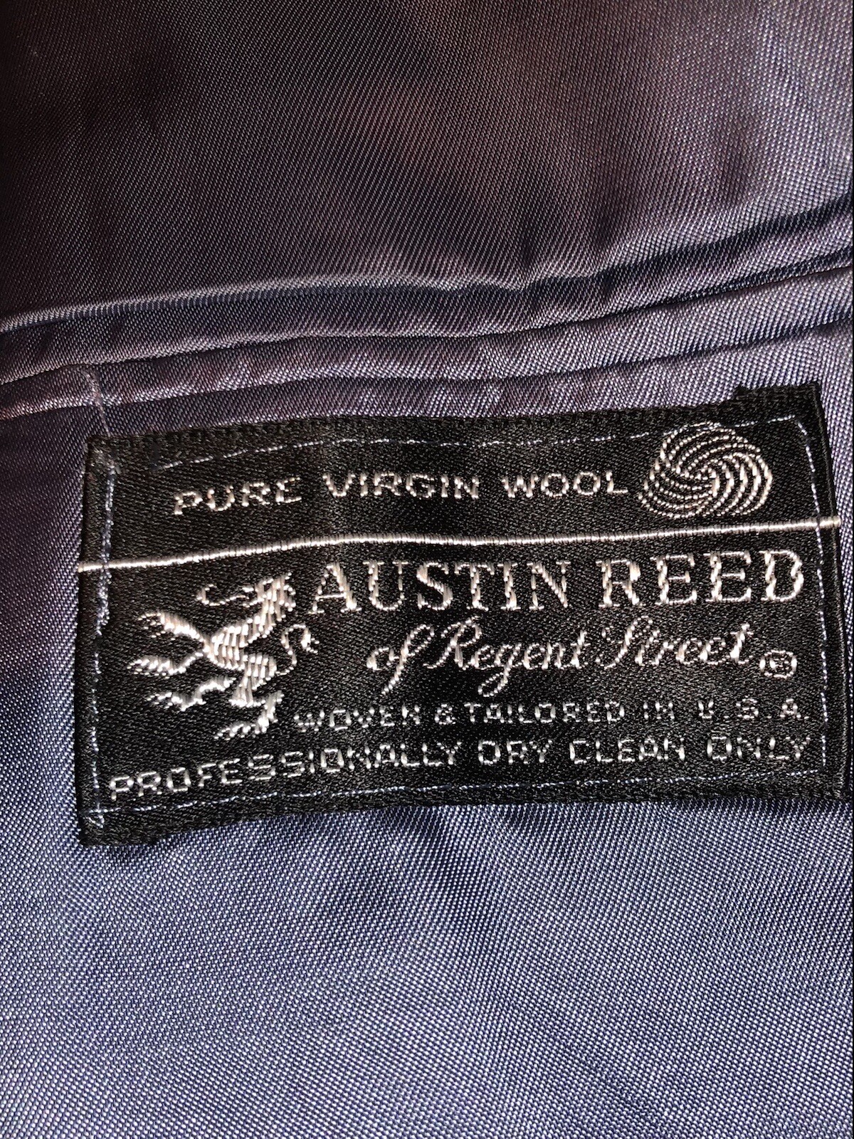 VTG Austin Reed Pure Wool USA Union Label Blazer *BUN… - Gem