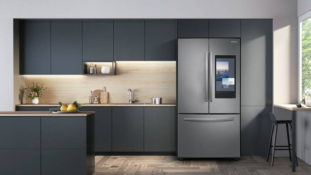 Samsung RF28T5F01SR/AA 28 cu. ft. French Door Refrigerator with Family ...