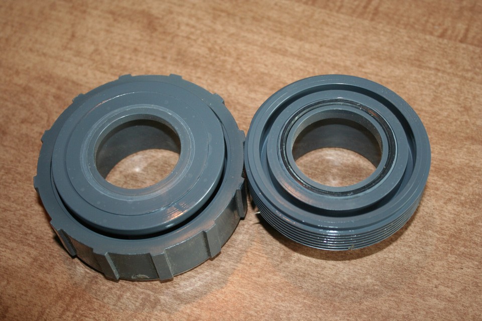 NOS KBI U-1500-S Solvent Weld Pipe Union 1-1/2" SCH 80 PVC-II USA See ...