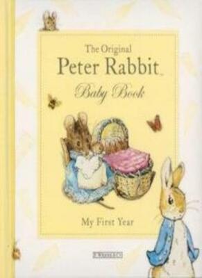 The original Peter Rabbit baby book - my first year By Beatrix Potter ...