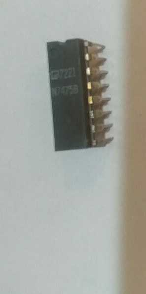 N7475B SN7475N NTE7475 4 bit bistable latch IC Chip New Old Stock | eBay