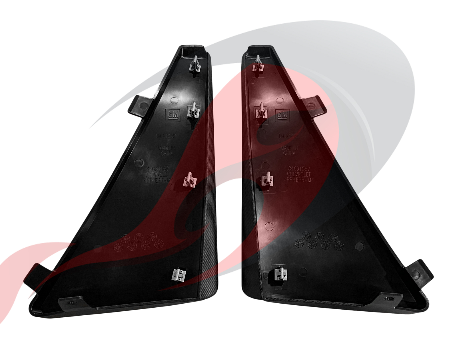 2020 C8 Corvette Genuine GM Front Splash Guards 84263453 for sale ...