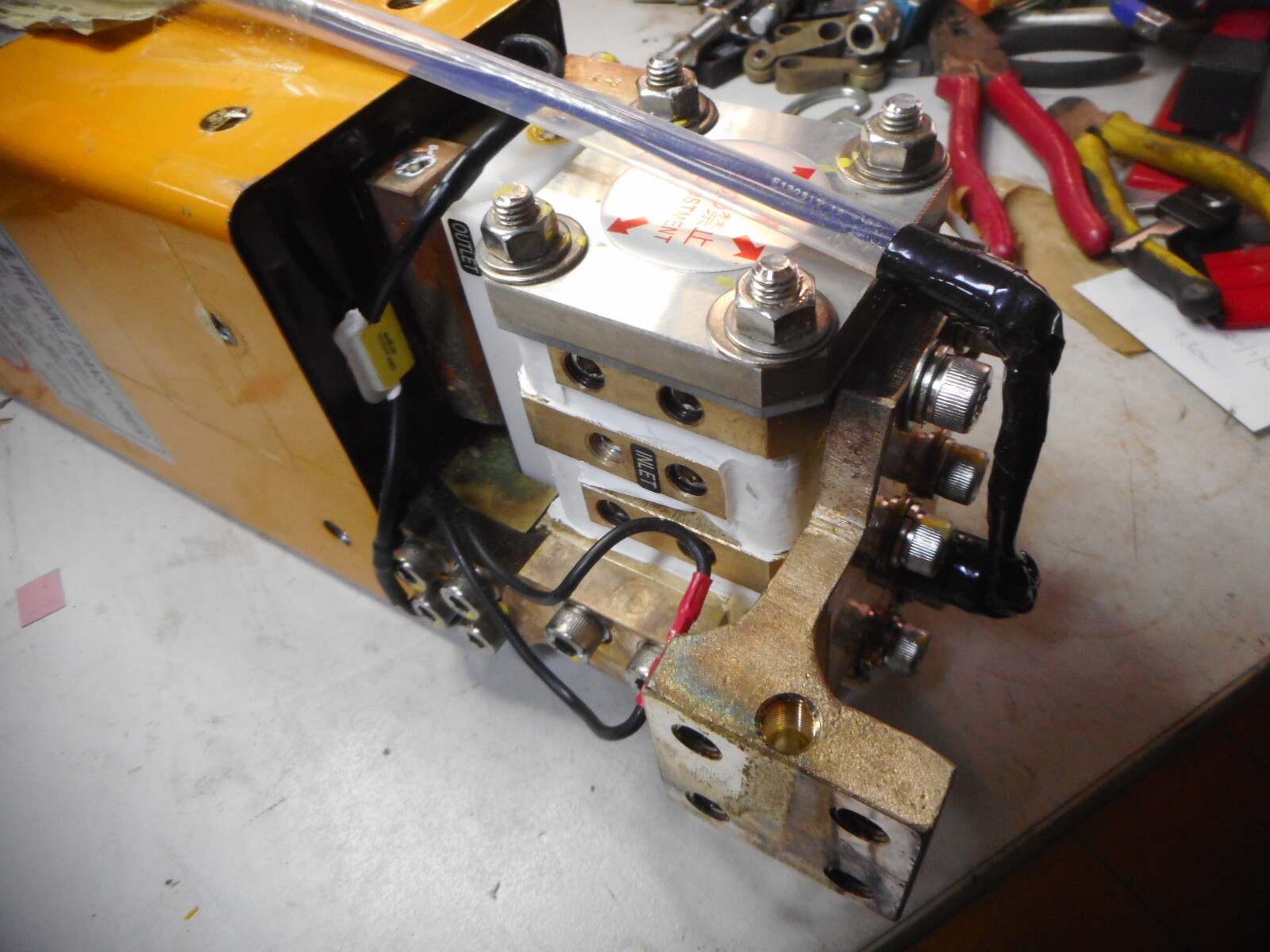 OBARA -- 130Kva RESISTANCE WELDING TRANSFORMER for Robotic Guns ...