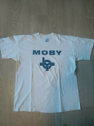 Moby Vintage shirt Official Merchandise Rare Used Signed hymn 1994 1995 ...