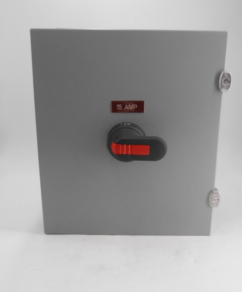 EXCO Custom breaker Disconnect 3P 15 - 100 AMP 480V NEMA 3R | eBay