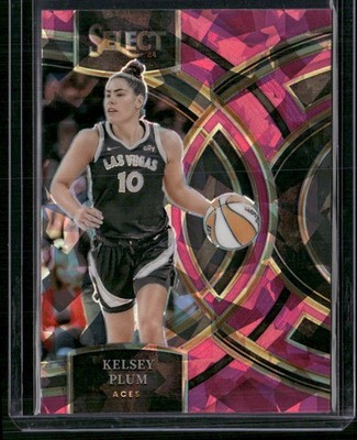 2024 Panini Select WNBA #105 Kelsey Plum Prizms Pink Ice | eBay