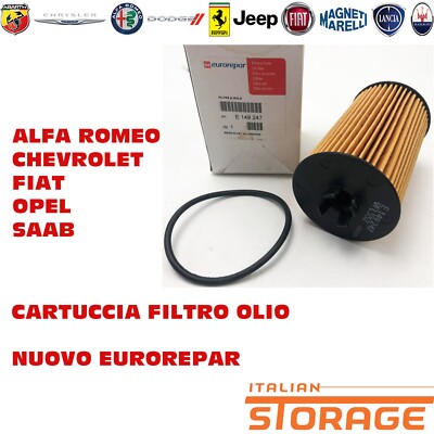 ALFA ROMEO CHEVROLET FIAT OPEL SAAB CARTOUCHE FILTRE À HUILE EUROREPAR ...