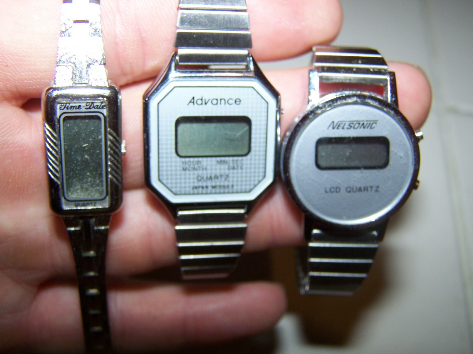 Lot of 3 Ladies Vintage Digital Readout Watches | eBay