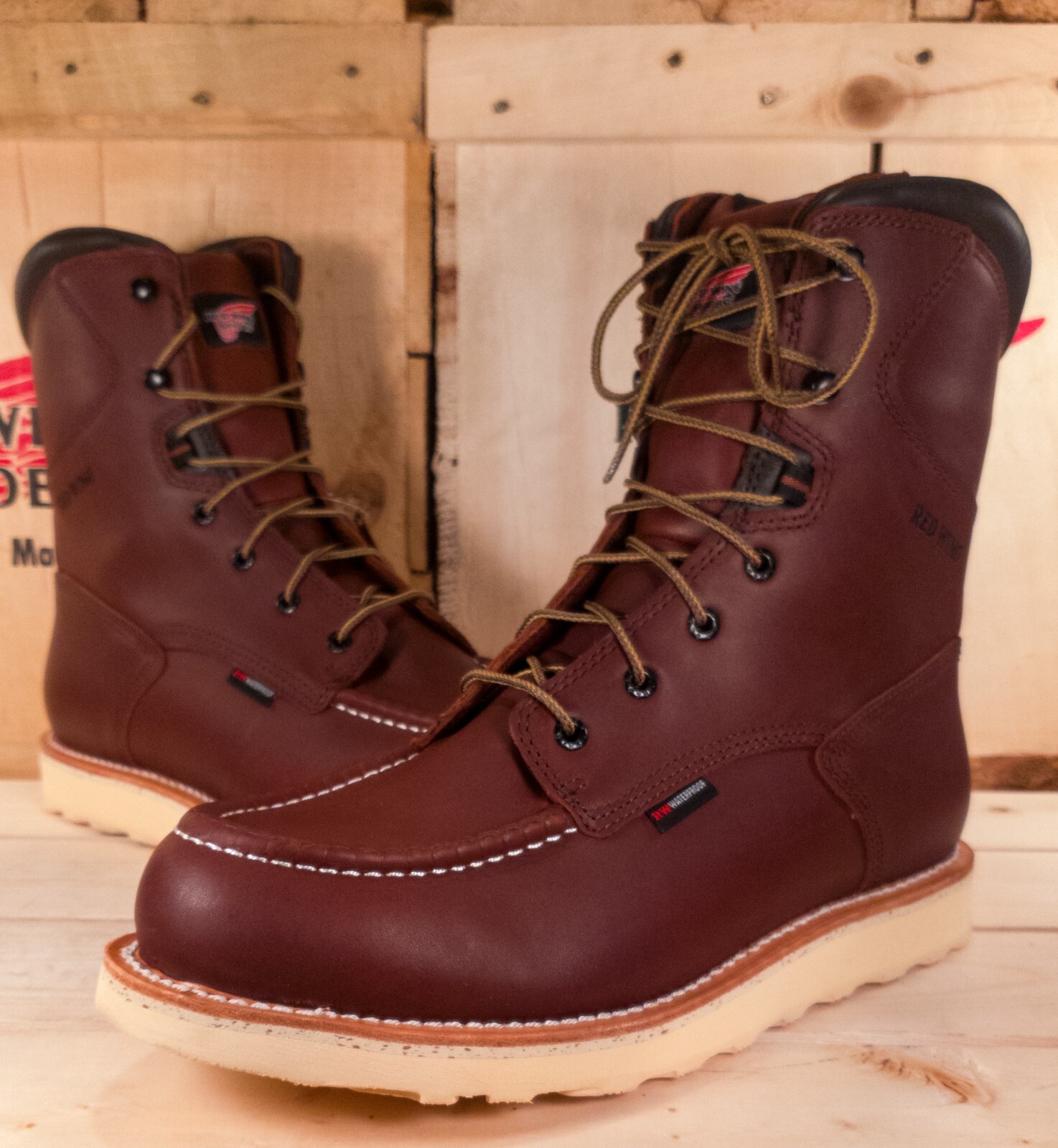 Red Wing 411 Waterproof Boots (Soft Toe) | eBay
