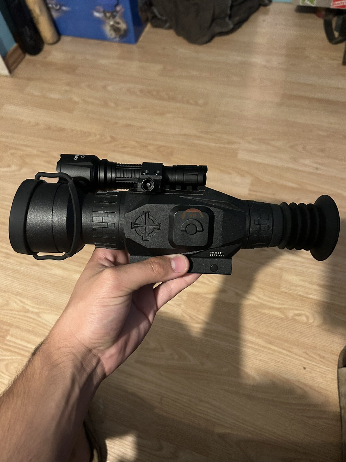 Sightmark Wraith HD 4-32x50mm Day/Night Vision Digital Rifle Scope ...