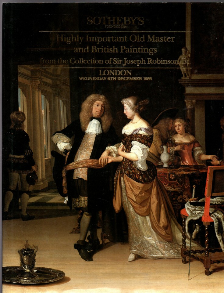 RABBANI Collection Old Masters SOTHEBY'S London 1990 Oberman Pannini ...