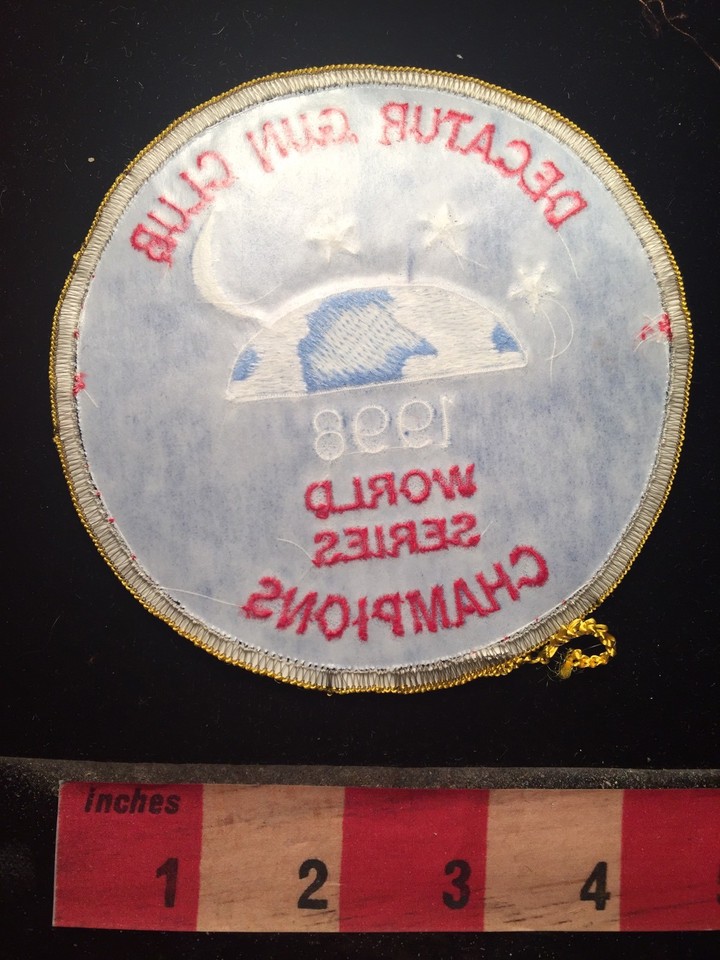 Illinois Patch - DECATUR GUN CLUB - 1998 World Series Champions S79P | eBay