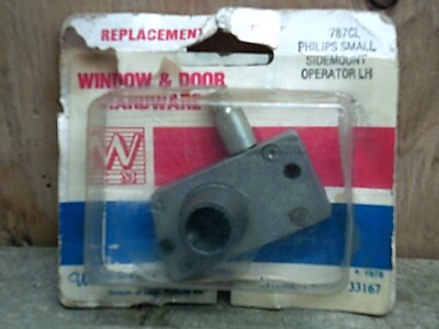 Vintage RV Window Phillips Sidemount Small Operator Left Hand WCM ...