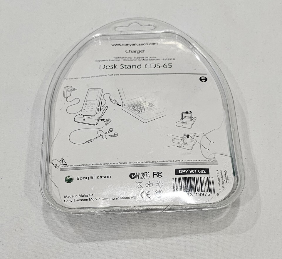 Sony Ericsson CDS-65 Office Work Desktop Stand Docking Station | eBay