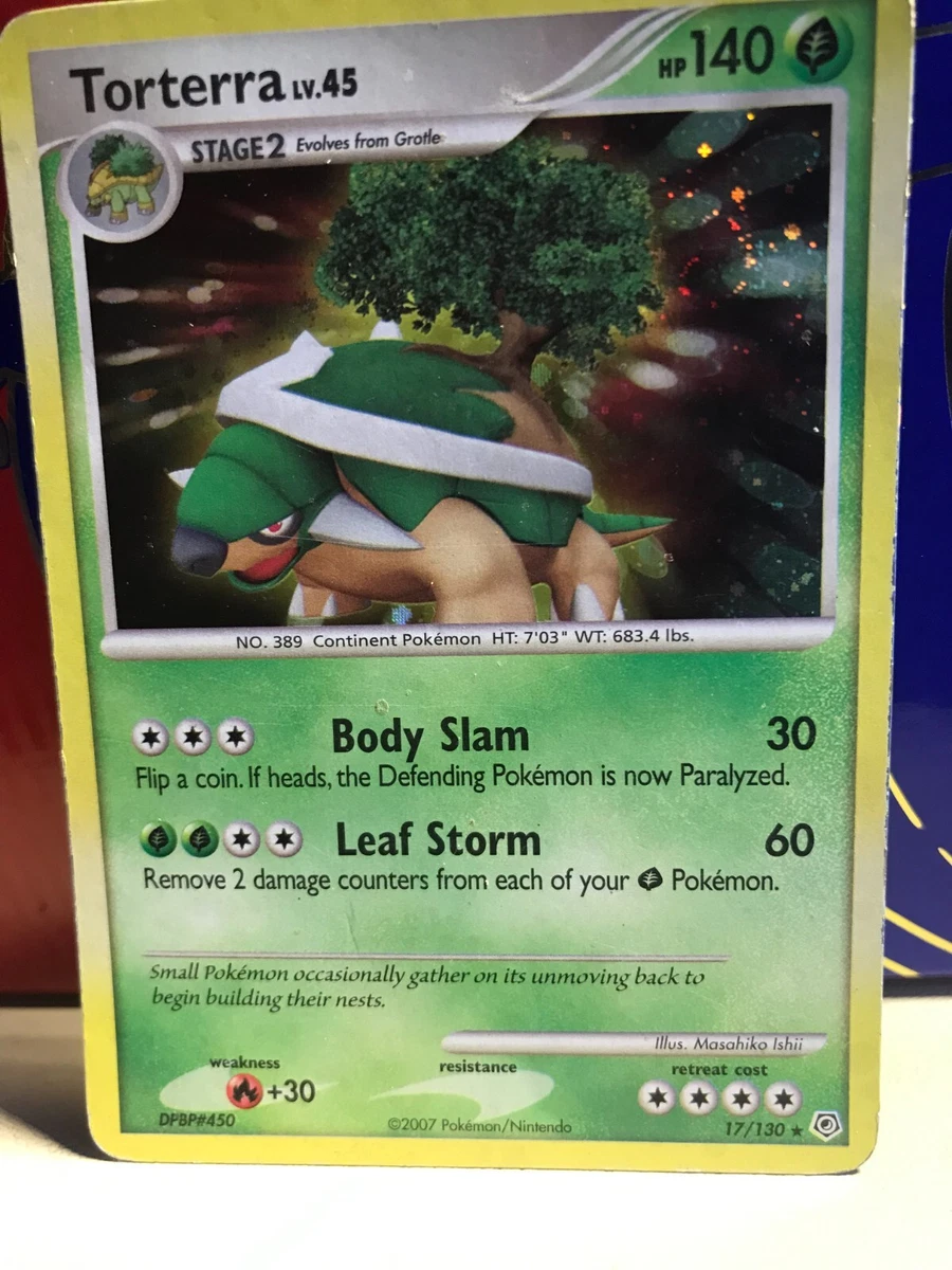 Torterra Pokemon Card