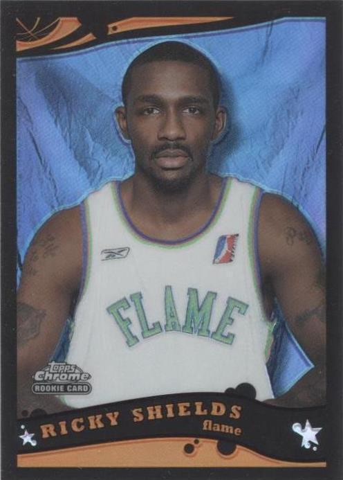 2005-06 Topps Chrome - Ricky Shields #263 Black Refractor /399 (RC) for ...