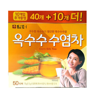 DAMTUH 100% Pure Korea Corn Silk Tea, 50 Tea Bags, Korean Tea | eBay