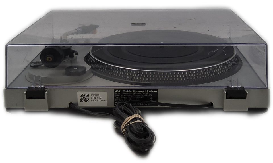 Modular Component Systems MCS 6602 Direct Drive Automatic Turntable ...