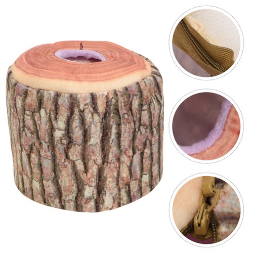 1Pc Tissue Box Facial Tissue Timber Napkin Organizer Light Brown | eBay ...