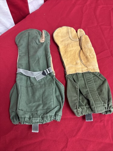 Medium Cold Weather Army Mittens Trigger Finger Shell Gloves NO LINER ...