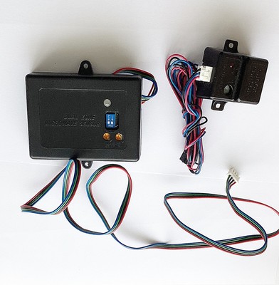 (TOAD?) Dual Zone Microwave Detector CAR ALARM MICROWAVE MOTION + SHOCK ...