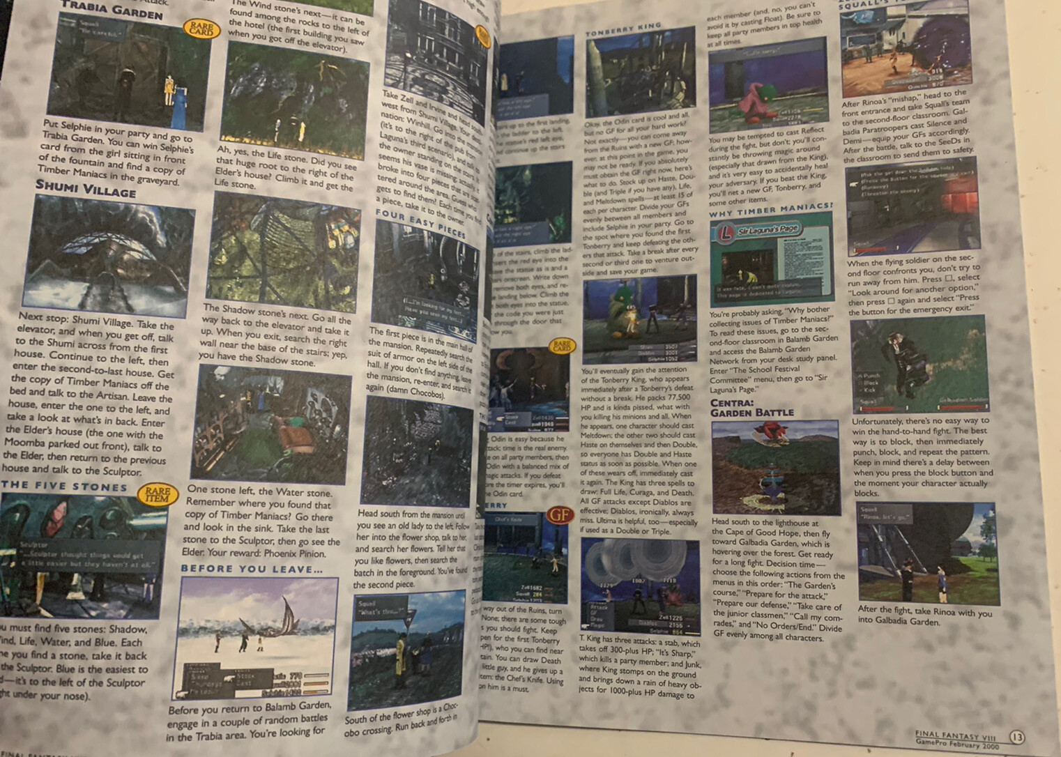 Final Fantasy VIII 8 GamePro Strategy Guide - Playstation- GamePro ...