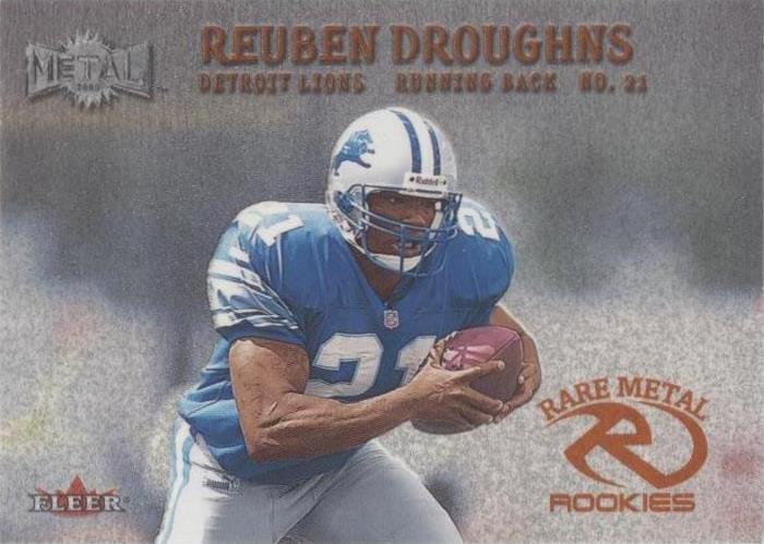 2000 Fleer Metal - Rare Metal Rookies Reuben Droughns #270 (RC) for ...