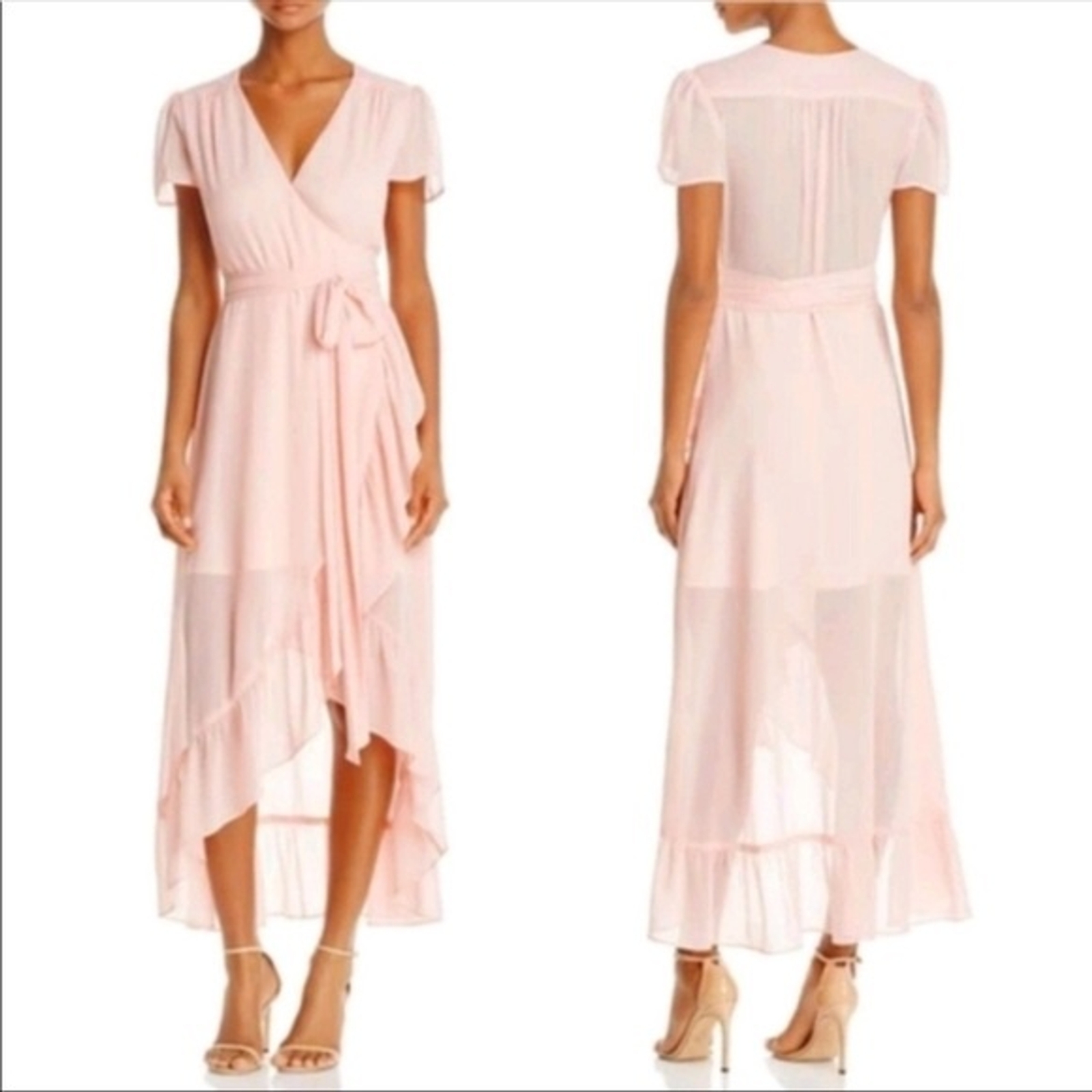 WAYF size xsmall baby pink maxi dress; new with tags | eBay