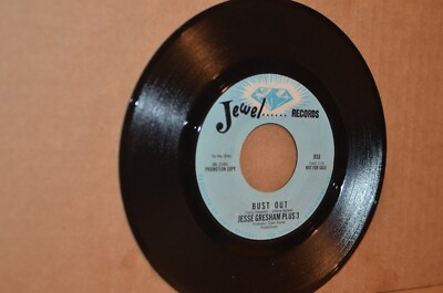 JESSE GRESHAM PLUS 3: BUST OUT; 1972 JEWEL 833 MINT- FUNK 45 RPM | eBay